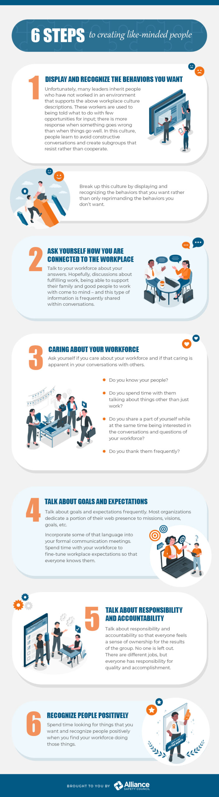 How to Create Like-Minded People - Alliance Safety Council | Safety ...